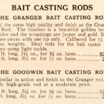 1925 Abercrombie & Fitch (A&F) Catalog - Granger Rods - Finecane