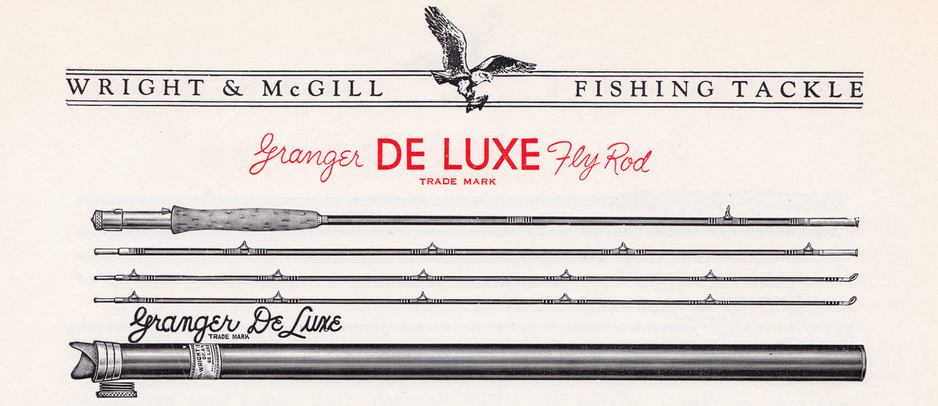 Wright & McGill Granger DeLuxe - Bamboo Fly Rods - Finecane