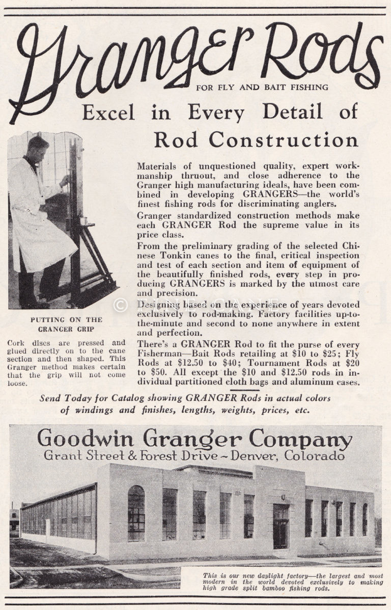 Goodwin Granger - Columbine Trade Rod - 8642 - Finecane